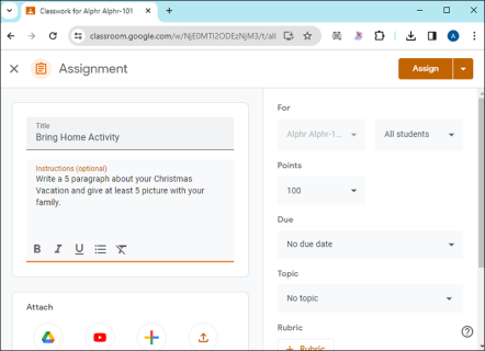 How to Make a Copy for Each Student in Google Classroom