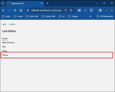 How to Add a Link in Squarespace