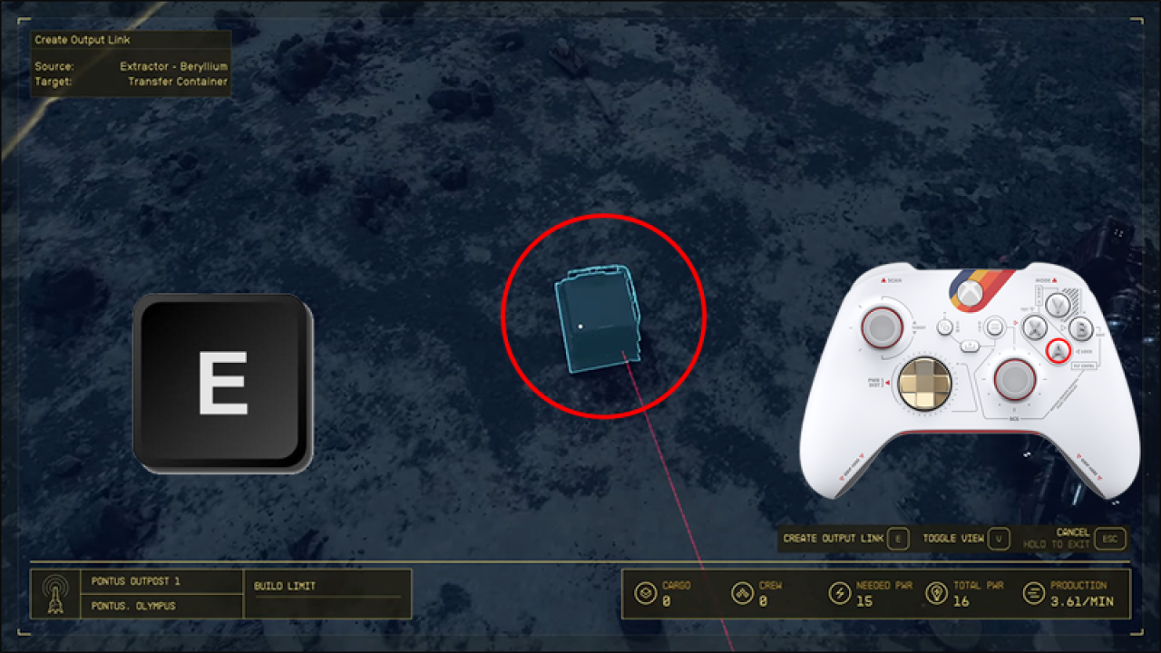 How to Use Transfer Container in Starfield