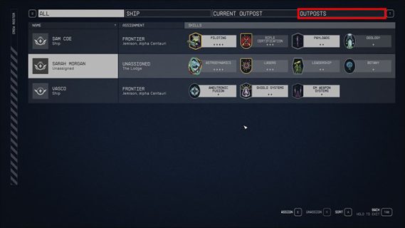 How to View Outposts in Starfield