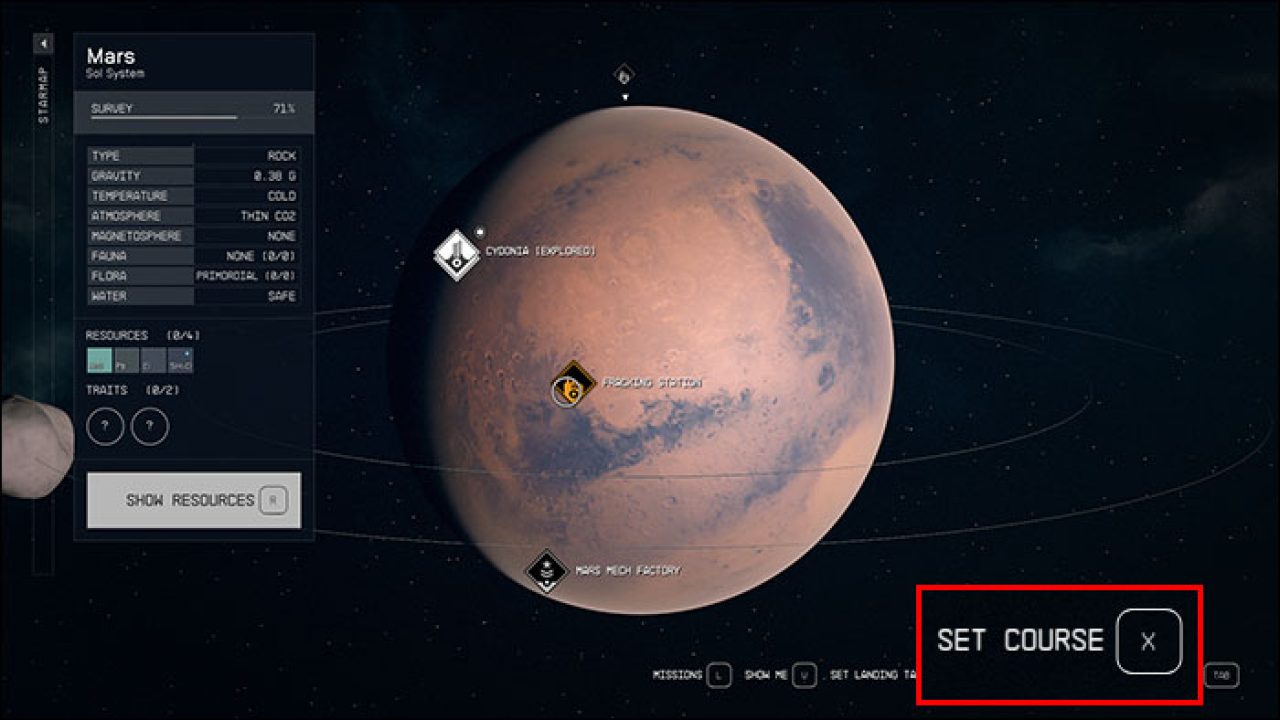 How to View Outposts in Starfield