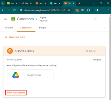 How to Turn in Assignments in Google Classroom