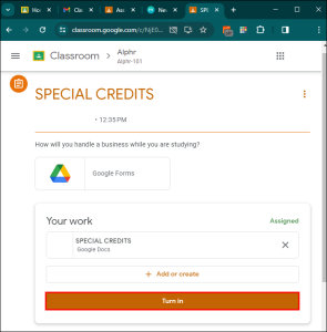 How to Turn in Assignments in Google Classroom