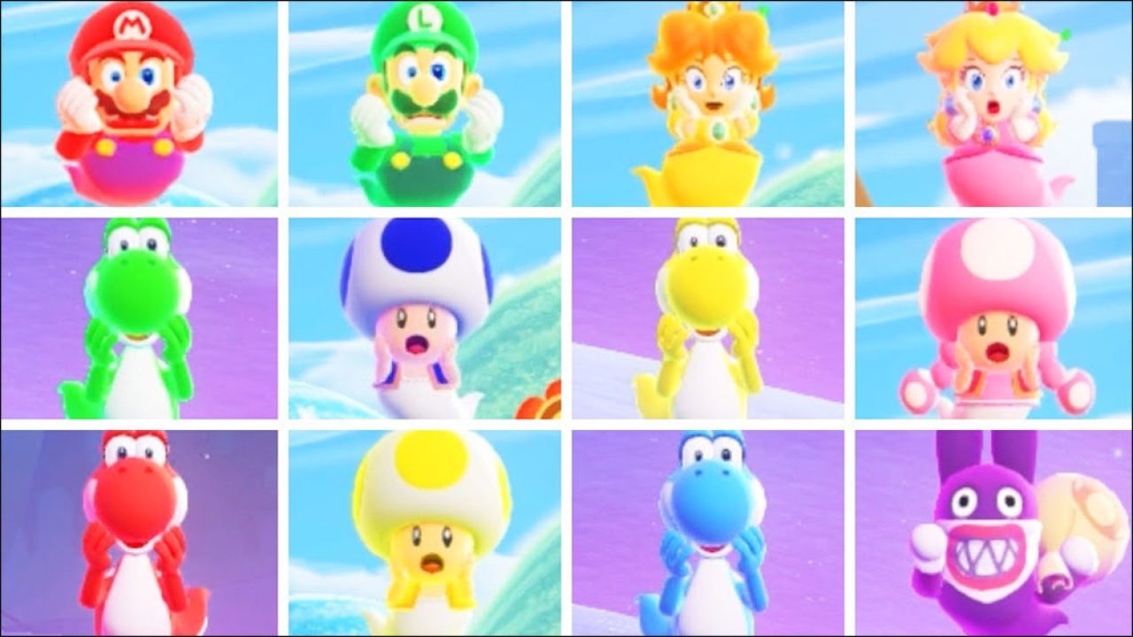 How Many Players in Super Mario Bros. Wonder