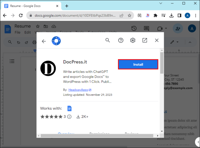 How to Get Word Count in Google Docs