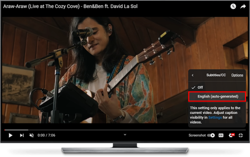 How to Turn Subtitles On or Off on YouTube TV