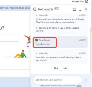 Google Play: How to Get a Refund
