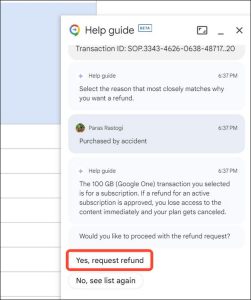 Google Play: How to Get a Refund