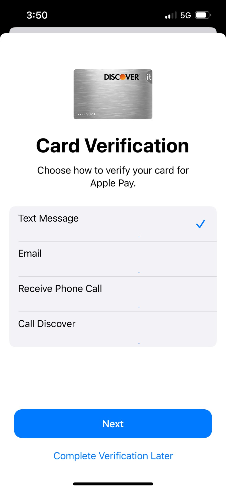 Apple Pay: How to Add a Card