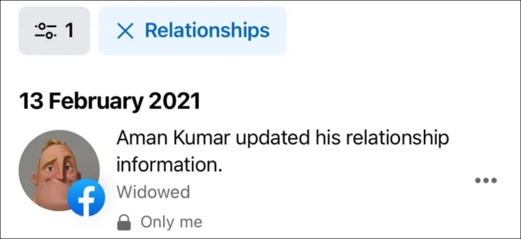 Facebook: How to See Your Friendship and Relationship History