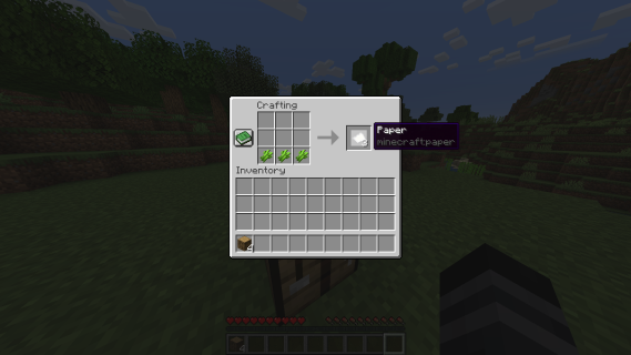 Minecraft: How to Make Paper