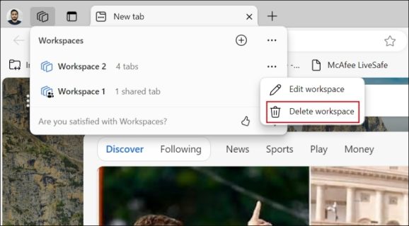 Microsoft Edge: How to Set up and Use Workspaces