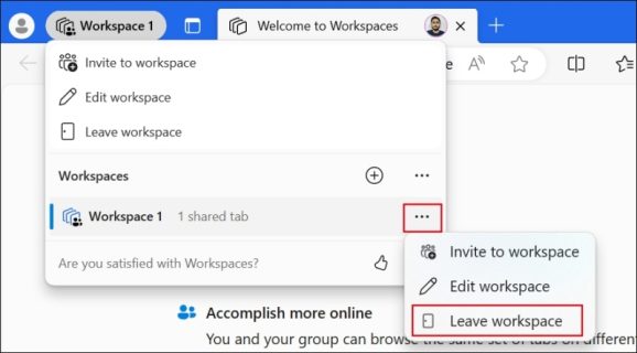 Microsoft Edge: How to Set up and Use Workspaces