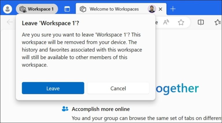 Microsoft Edge: How to Set up and Use Workspaces