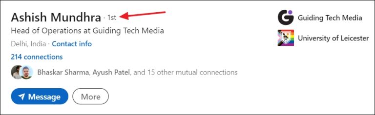 LinkedIn: How to See Common Connections