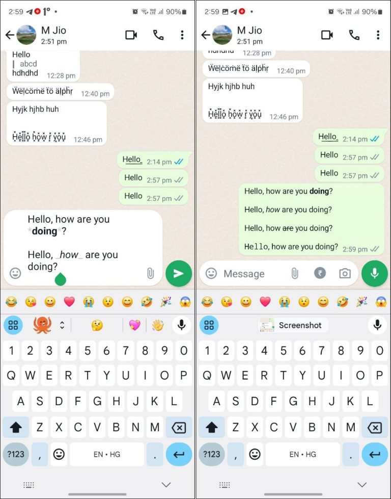 How to Format Text in WhatsApp
