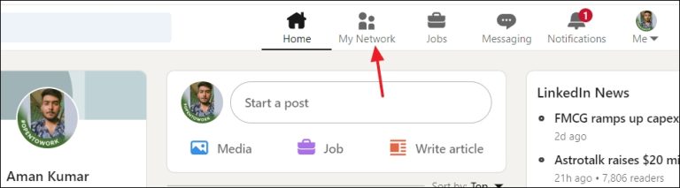LinkedIn: How to See Common Connections