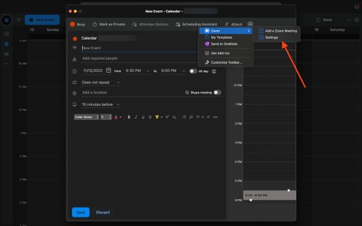 How to Add Zoom to Outlook
