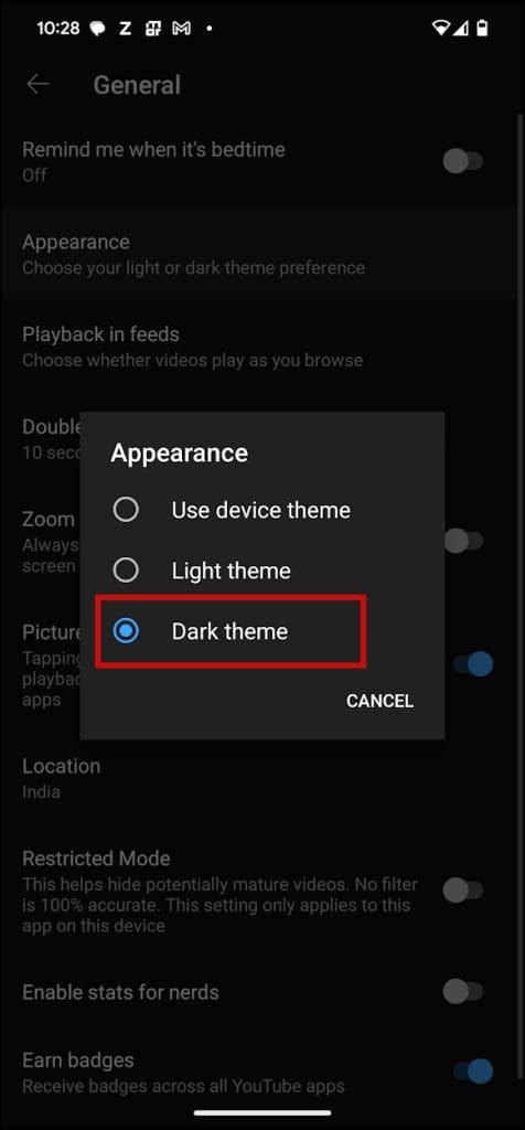 4 Ways to Fix YouTube Showing Black Text in Dark Mode on Android