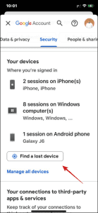 How to Find a Lost iPhone or Android Device Using Google Account - Alphr