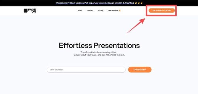 How to Make a Presentation Using PageOn AI