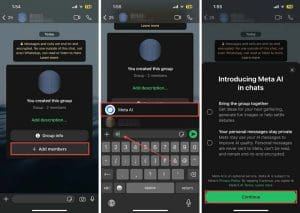 How to Chat with Meta AI in a Group Chat on WhatsApp