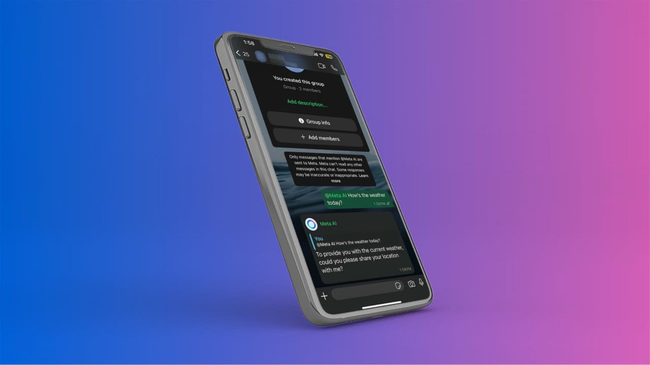 How to Chat with Meta AI in a Group Chat on WhatsApp
