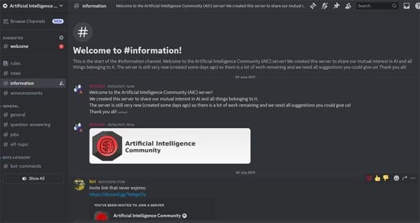 Discord Channels That Are Great for AI Newbies