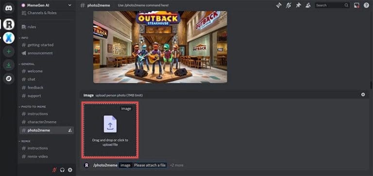 MemeGen – How to Use This AI App to Create Memes in Discord