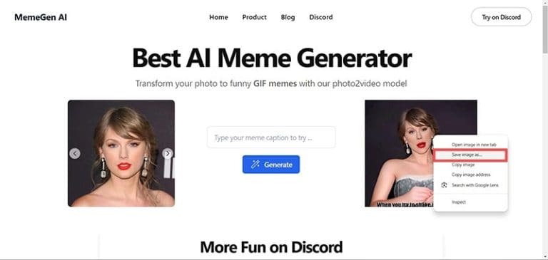 MemeGen – How to Use This AI App to Create Memes in Discord