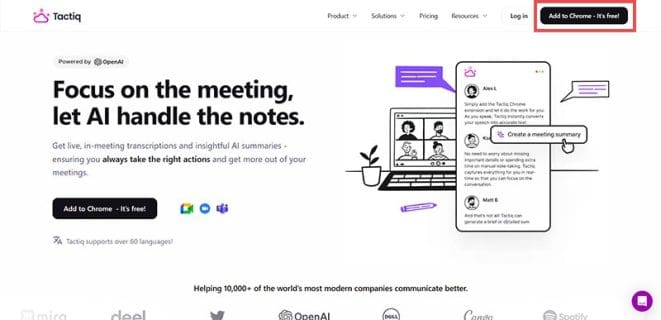 Unlock the Power of Tactiq AI Note Taker for Your Meetings