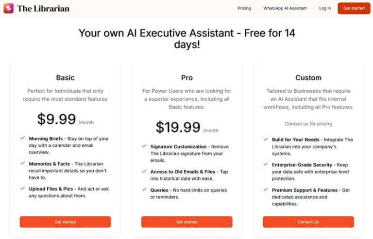 Is The Librarian the Best WhatsApp AI Assistant?